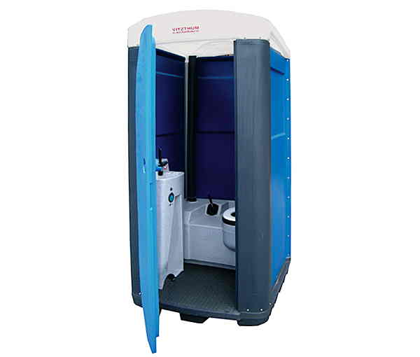 WC - Box Chemical Plastic | Sanitärboxen | Contruction site equipment ...